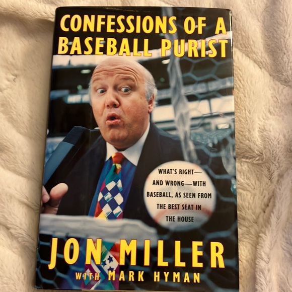 Accents | Hardcover Book Jon Miller Baseball Purist | Poshmark